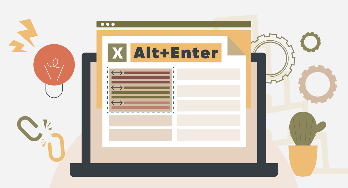How to Insert a Line Break in an Excel Document | Technolex